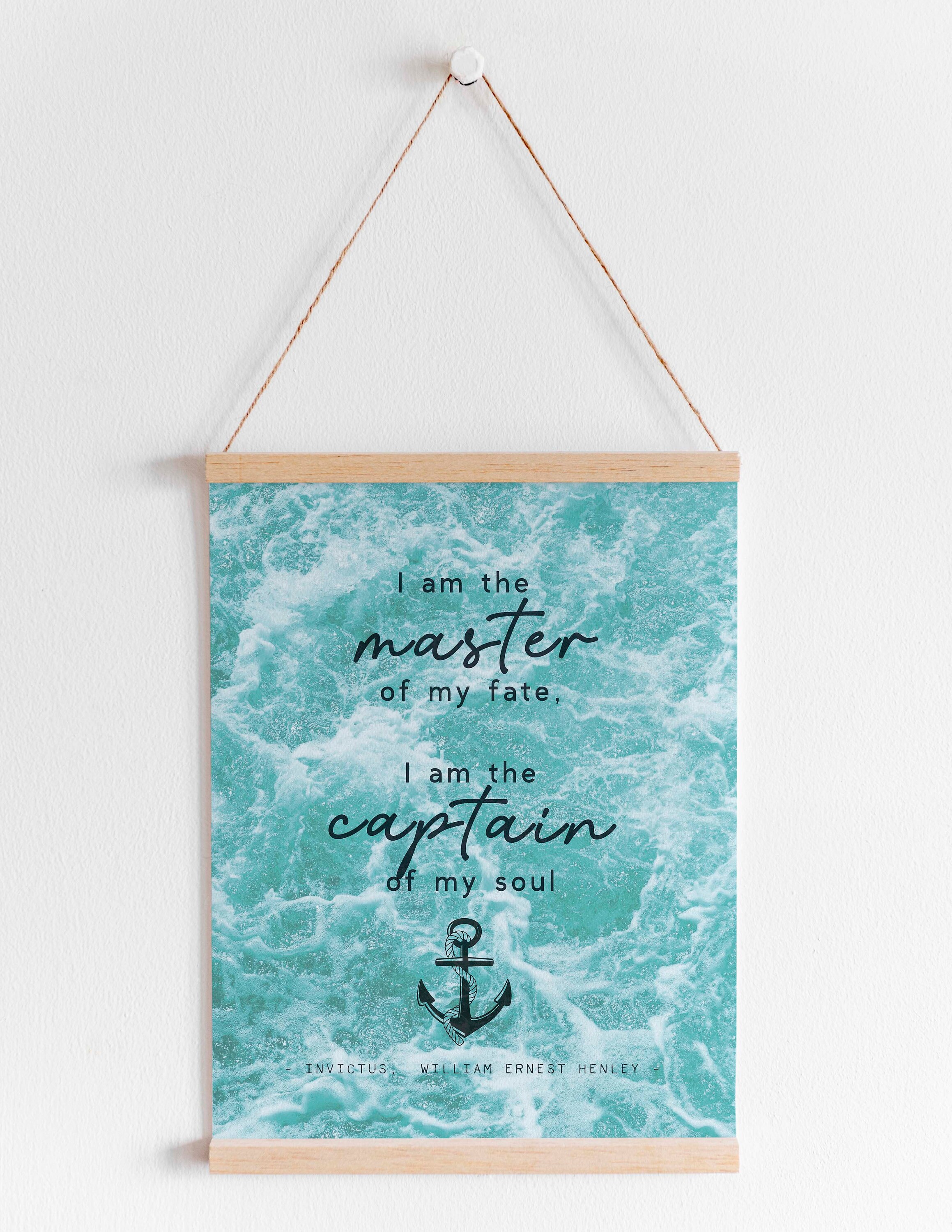 Invictus Poem Print Invictus Wall Art Invictus Poem - Etsy