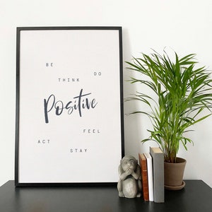 Positive Poster, Positive Quote Signs, Positive Sayings, Positive Quote ...