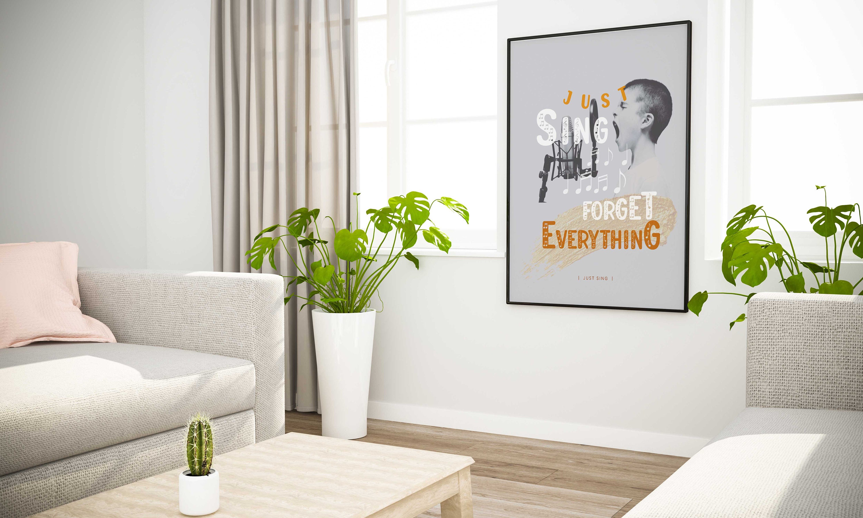 Sing Song Lyrics Print Song Lyrics Wall Art Just Sing - Etsy