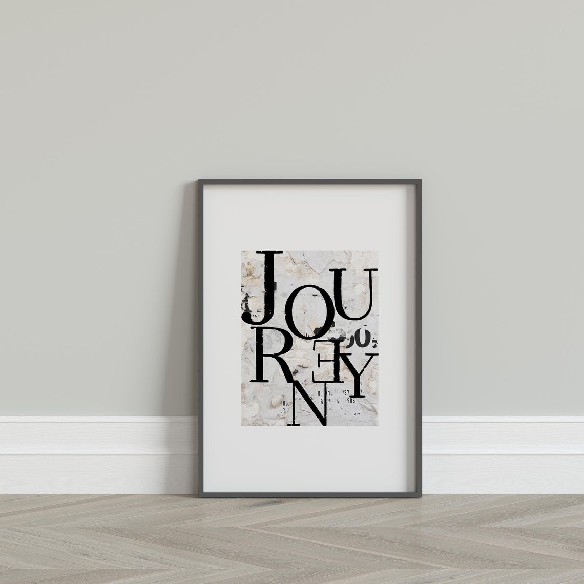 Journey Wall Decor 2 Set Gifts Journey Minimal Quote Print - Etsy