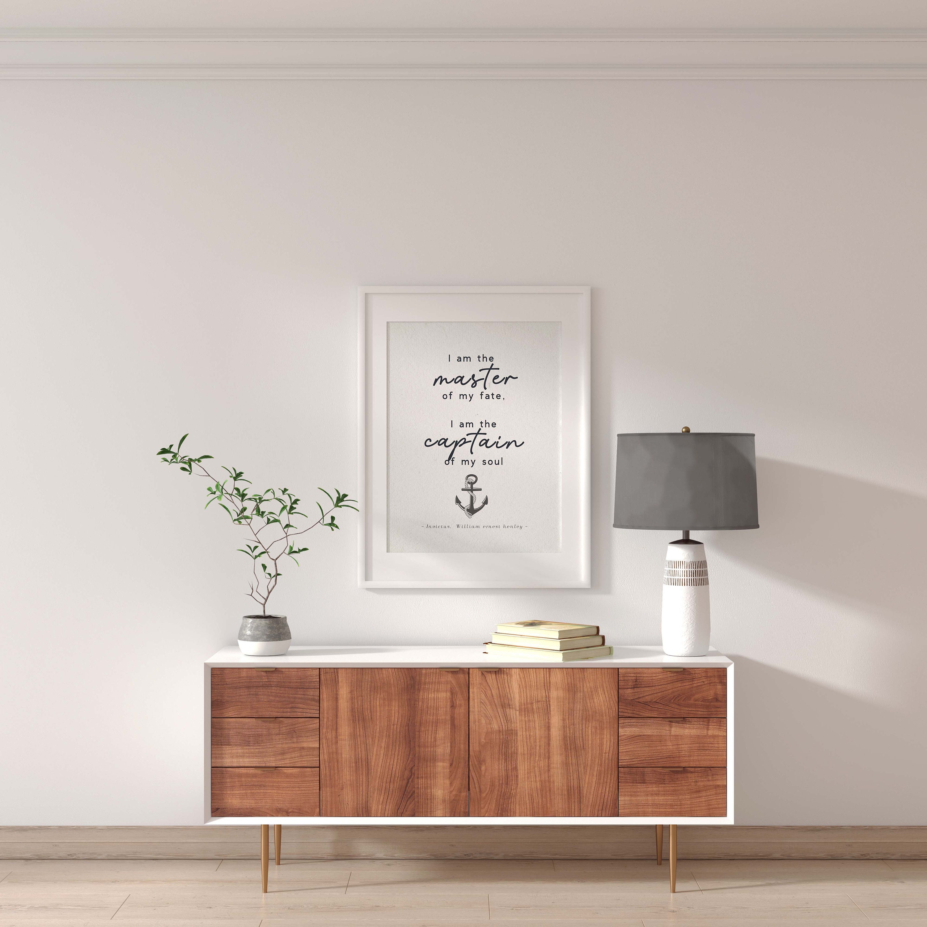 Invictus Poem Print Invictus Wall Art Invictus Poem - Etsy