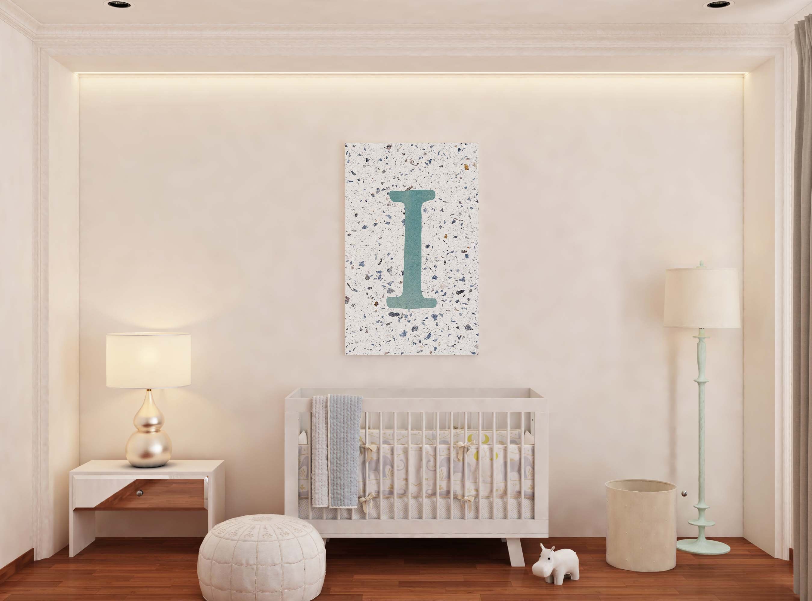 Letter I Print, Large Letter Print, Custom Initial Print, Initial ...