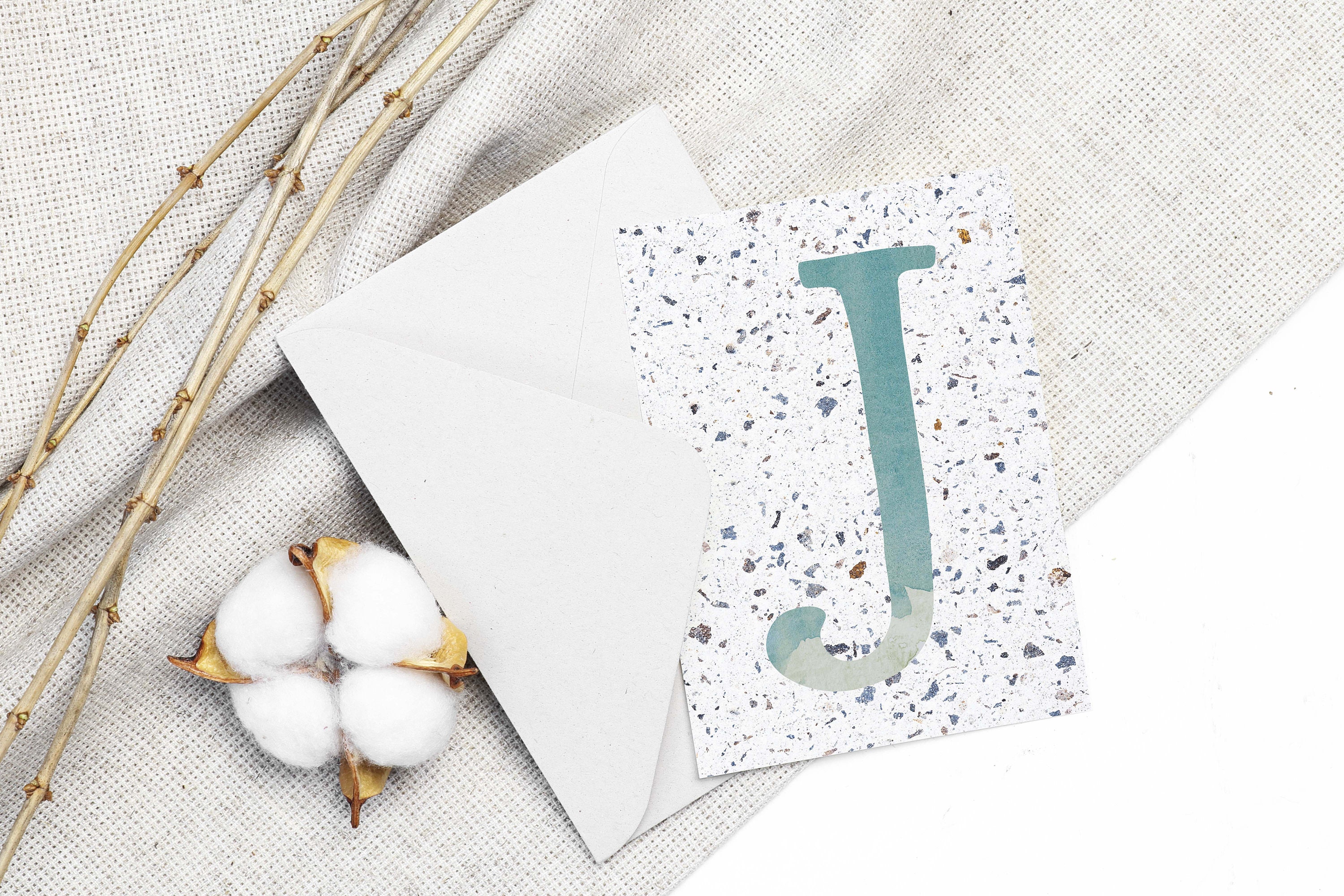 Letter J Print, Large Letter Print, Custom Initial Print, Initial ...