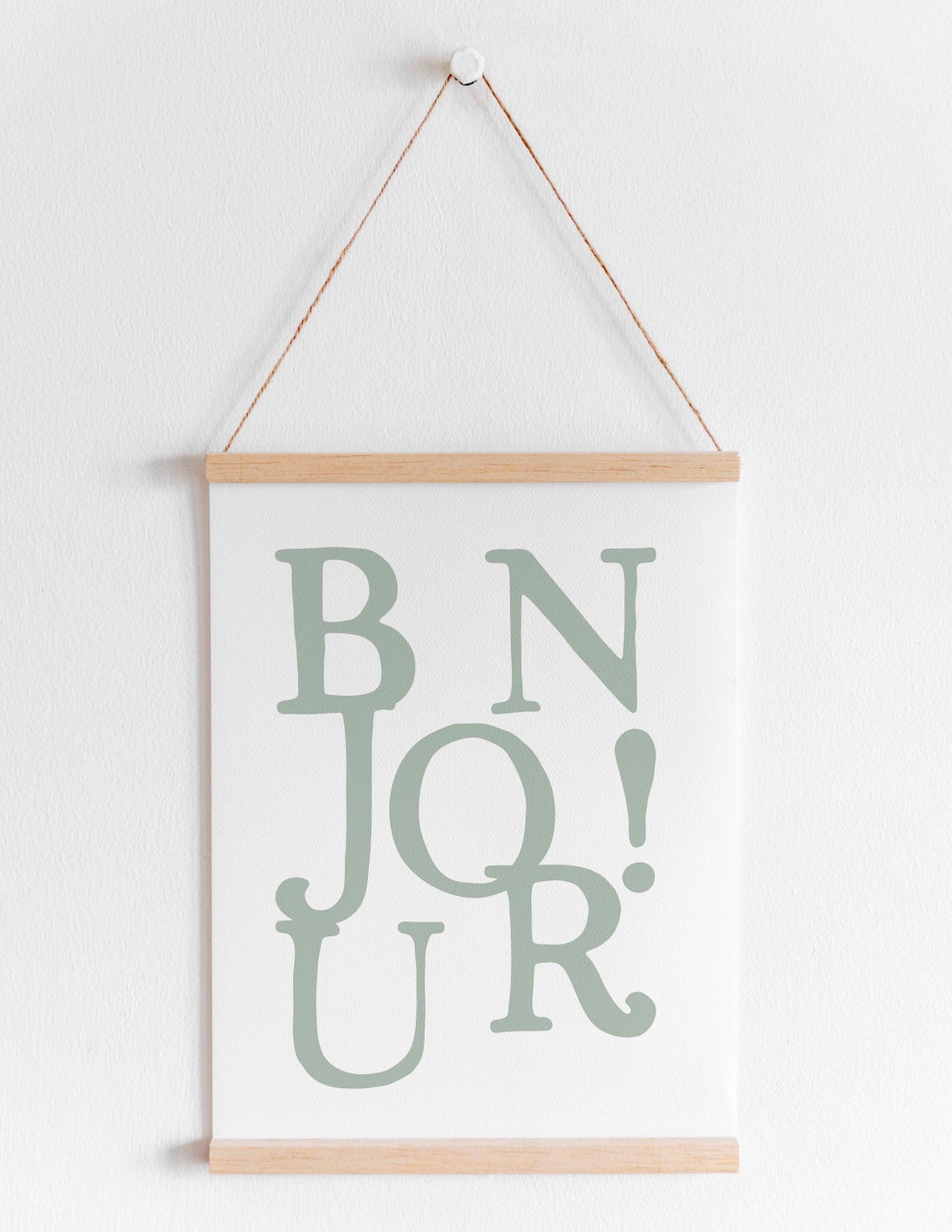 Bonjour Wall Art Bonjour Sign Bonjour Printable Bonjour - Etsy