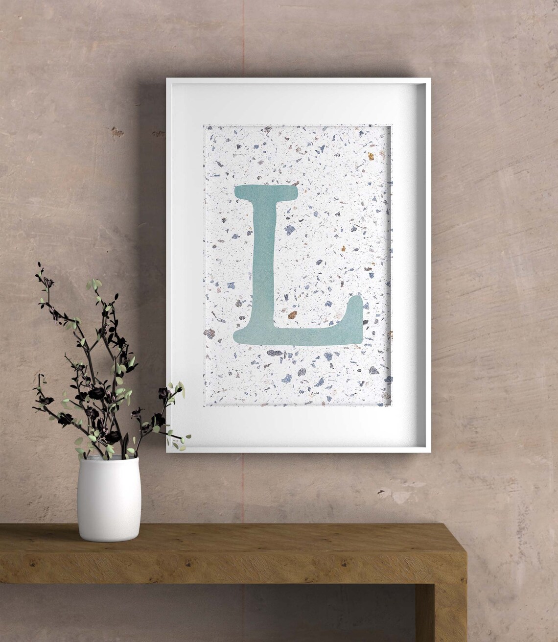 Letter L Print Large Letter Print Custom Initial Print - Etsy