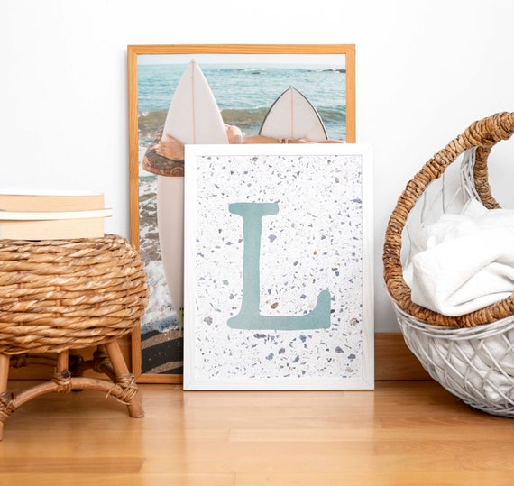 Letter L Print Large Letter Print Custom Initial Print - Etsy