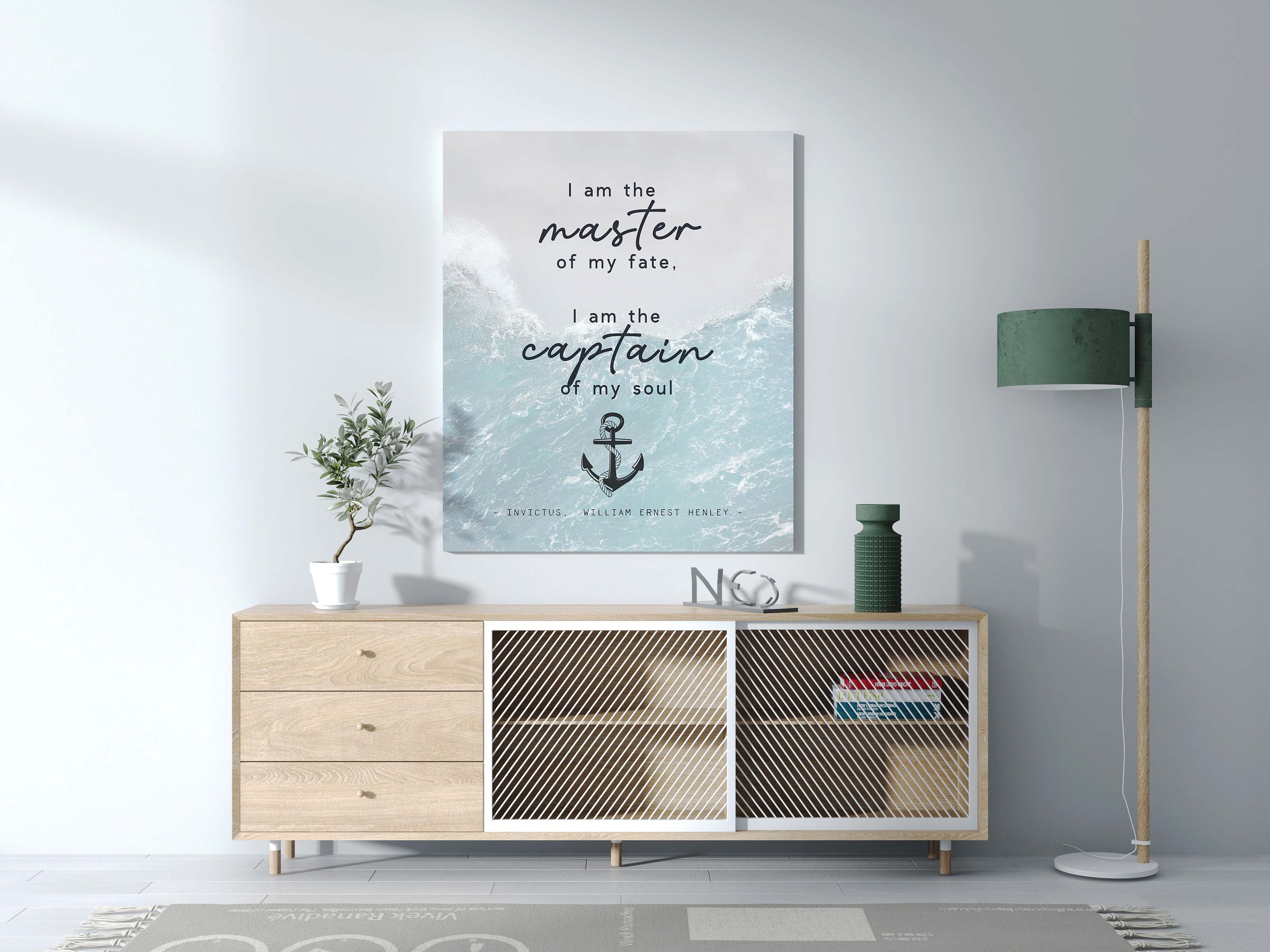 Invictus Poem Print Invictus Wall Art Invictus Poem - Etsy