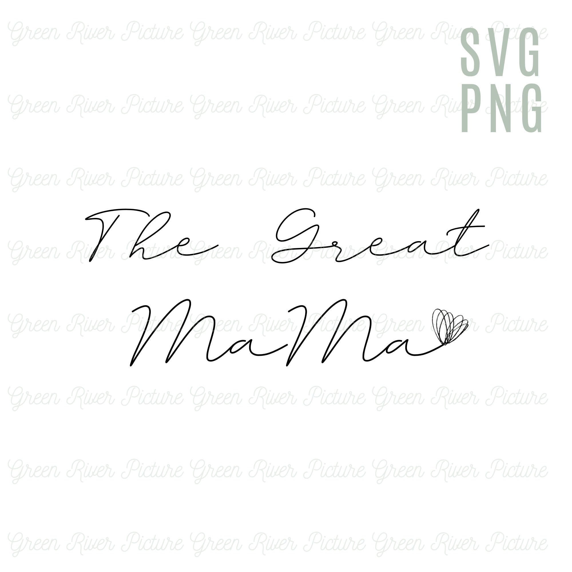 The Great Mama Svg, Mama Tshirt, Baby Shower Gift, Pregnancy Gift ...