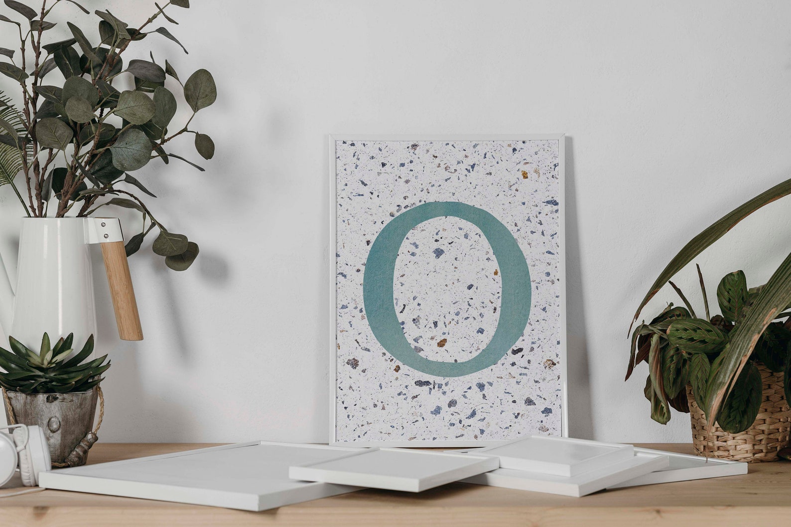 Letter O Print, Large Letter Print, Custom Initial Print, Initial ...