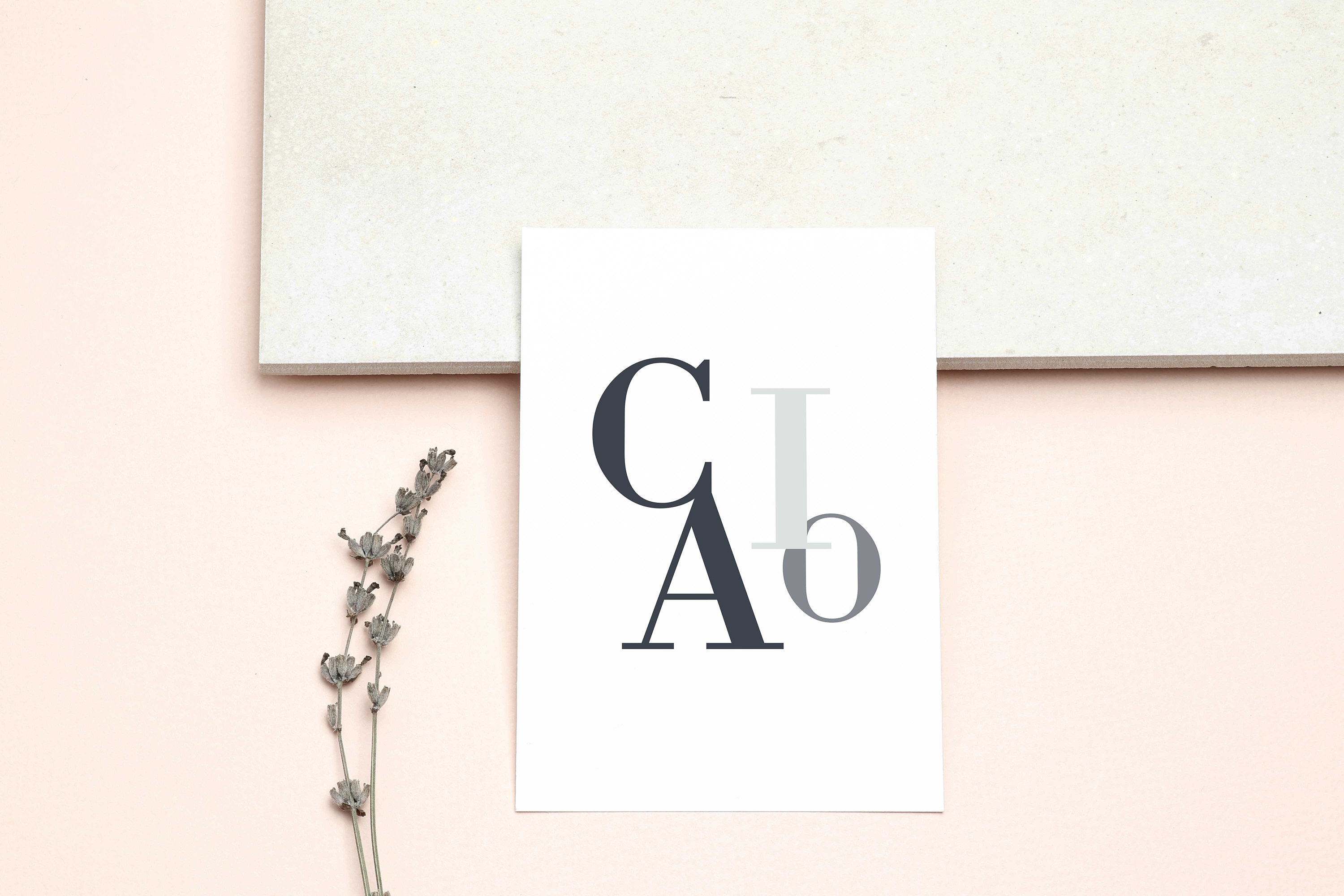 Ciao, Ciao Wall Art, Hello Wall Art, Word Art Poster, Italian Poster ...