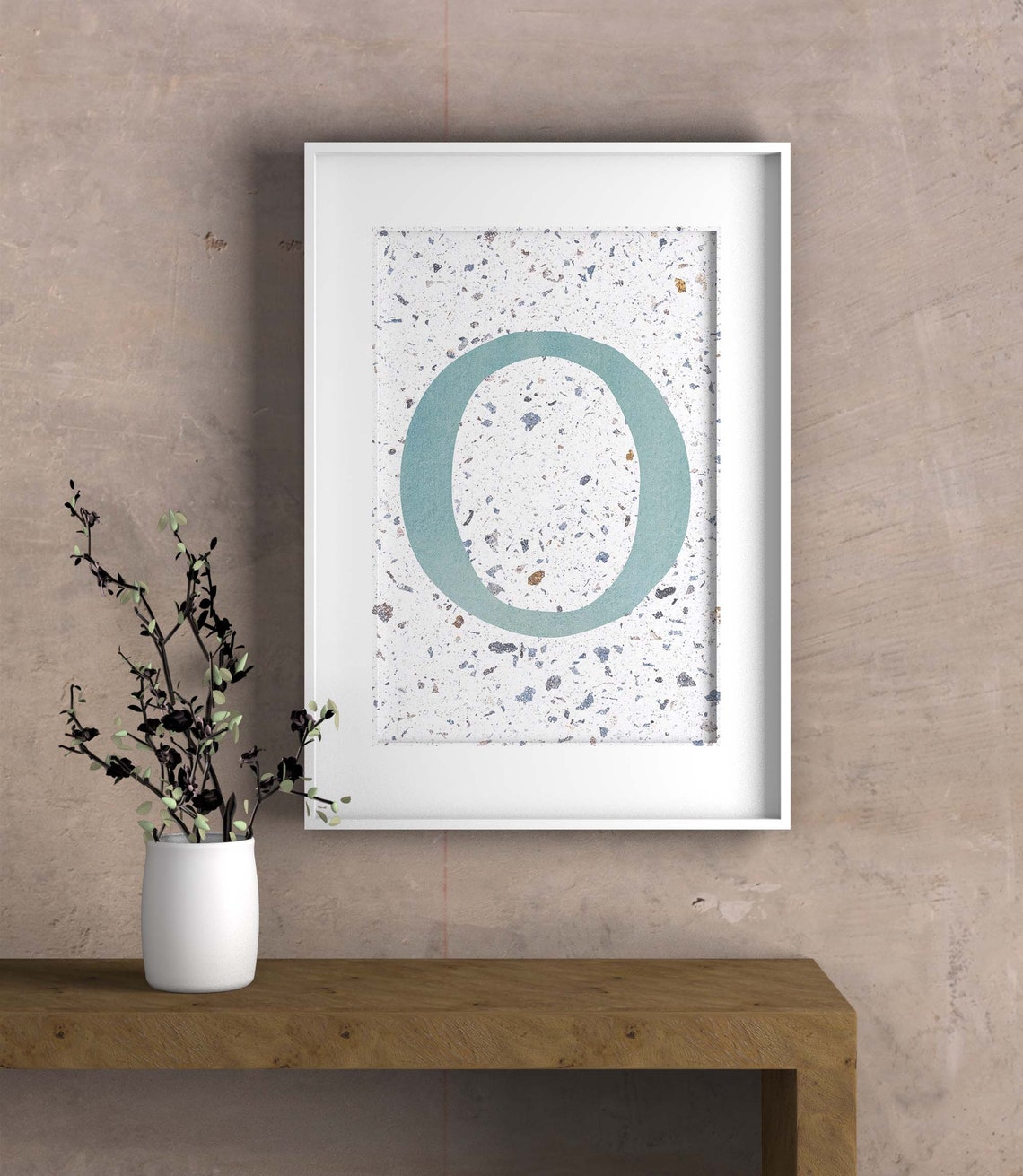 Letter O Print Large Letter Print Custom Initial Print - Etsy