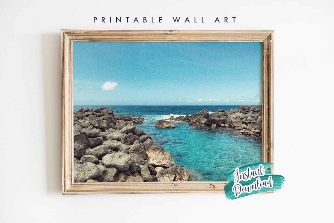 Peaceful Wall Art, Peaceful Sea, Peaceful Nature Art, Coast Photography ...