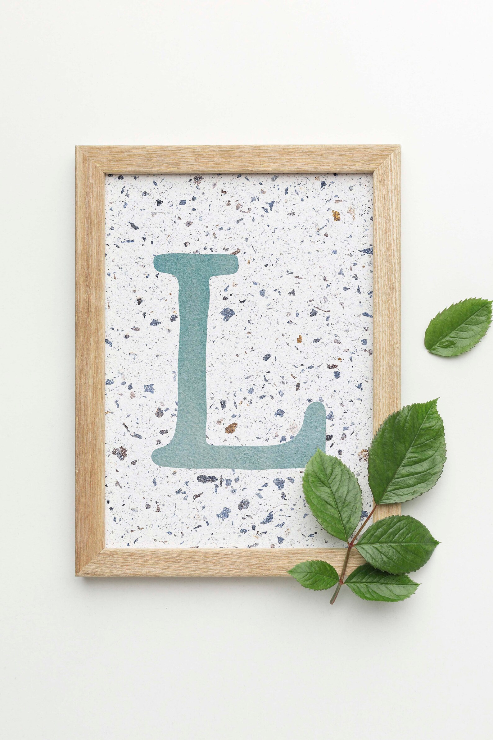 Letter L Print, Large Letter Print, Custom Initial Print, Initial ...