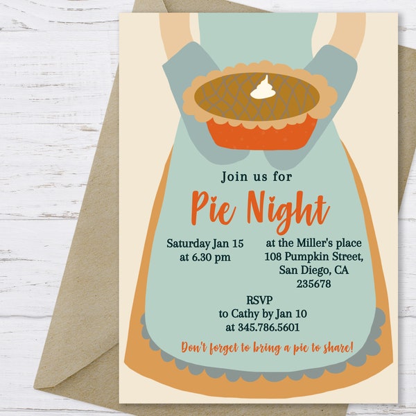 Pie Party - Etsy