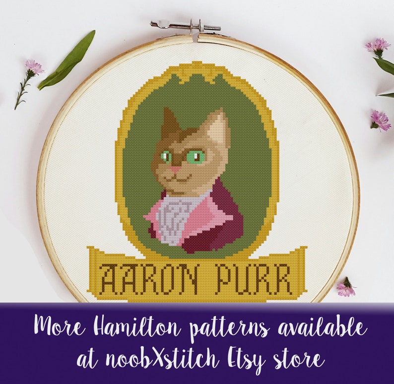 Hamilton Cross Stitch Pattern A. Ham Funny Cross Stitch - Etsy UK