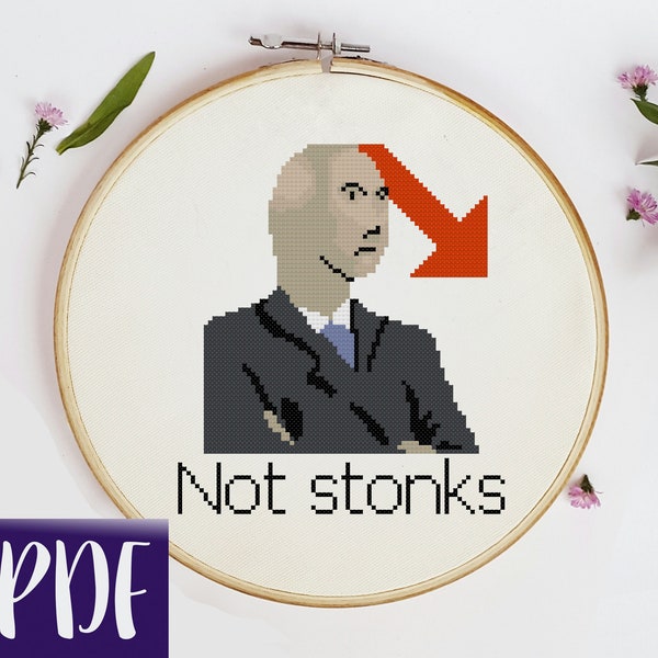 Meme Cross Stitch - Etsy