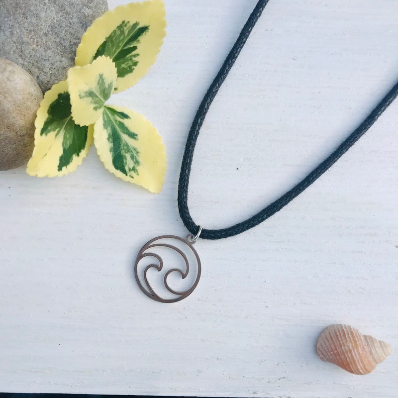 Ocean Charm Necklace - Etsy