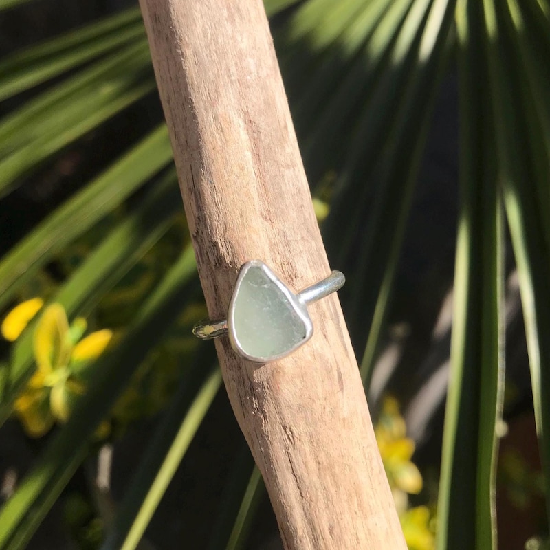 Sea Glass Rings - Etsy
