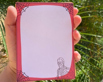Spiderman Notepads - Etsy