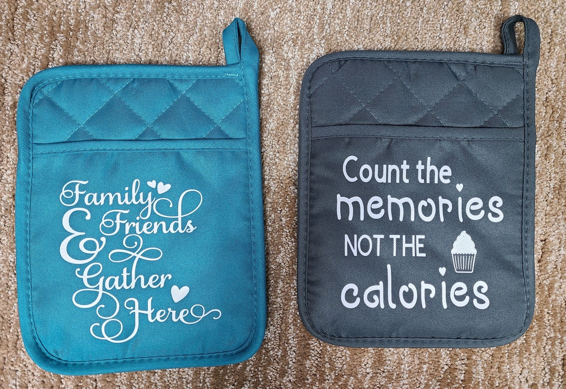 Pot Holders Various Funny Sayings | Etsy