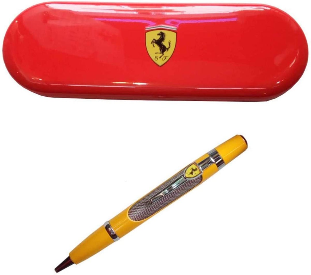FERRARI FIORANO Ballpoint Pen Body Yellow Color With Metal - Etsy Australia