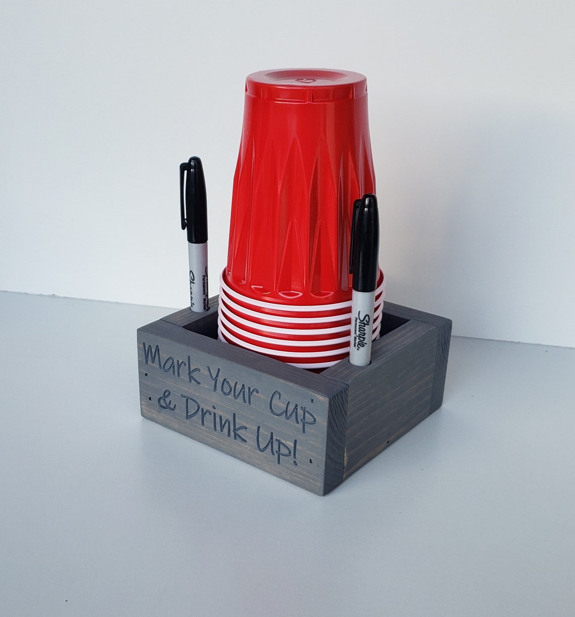 Solo Cup and 2 Pens Holder Custom Engraved Home Décor Gift - Etsy