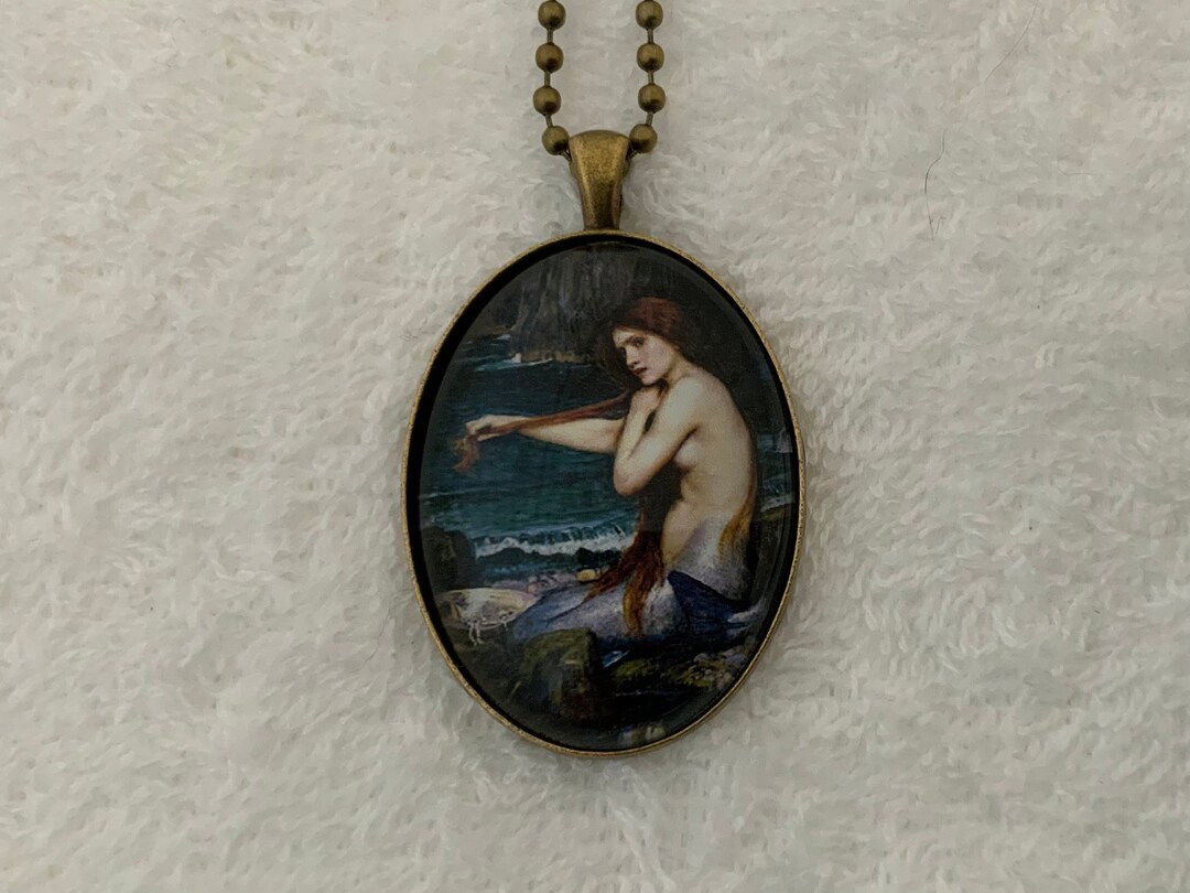 John William Waterhouse Pre-raphaelite Art Print Pendant Necklace A ...