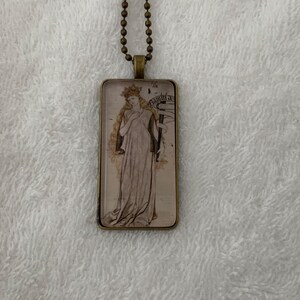 Helen of Troy William Morris Art Print Pendant Necklace Pre-raphaelite ...