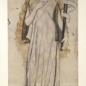 Helen of Troy William Morris Art Print Pendant Necklace Pre-raphaelite ...