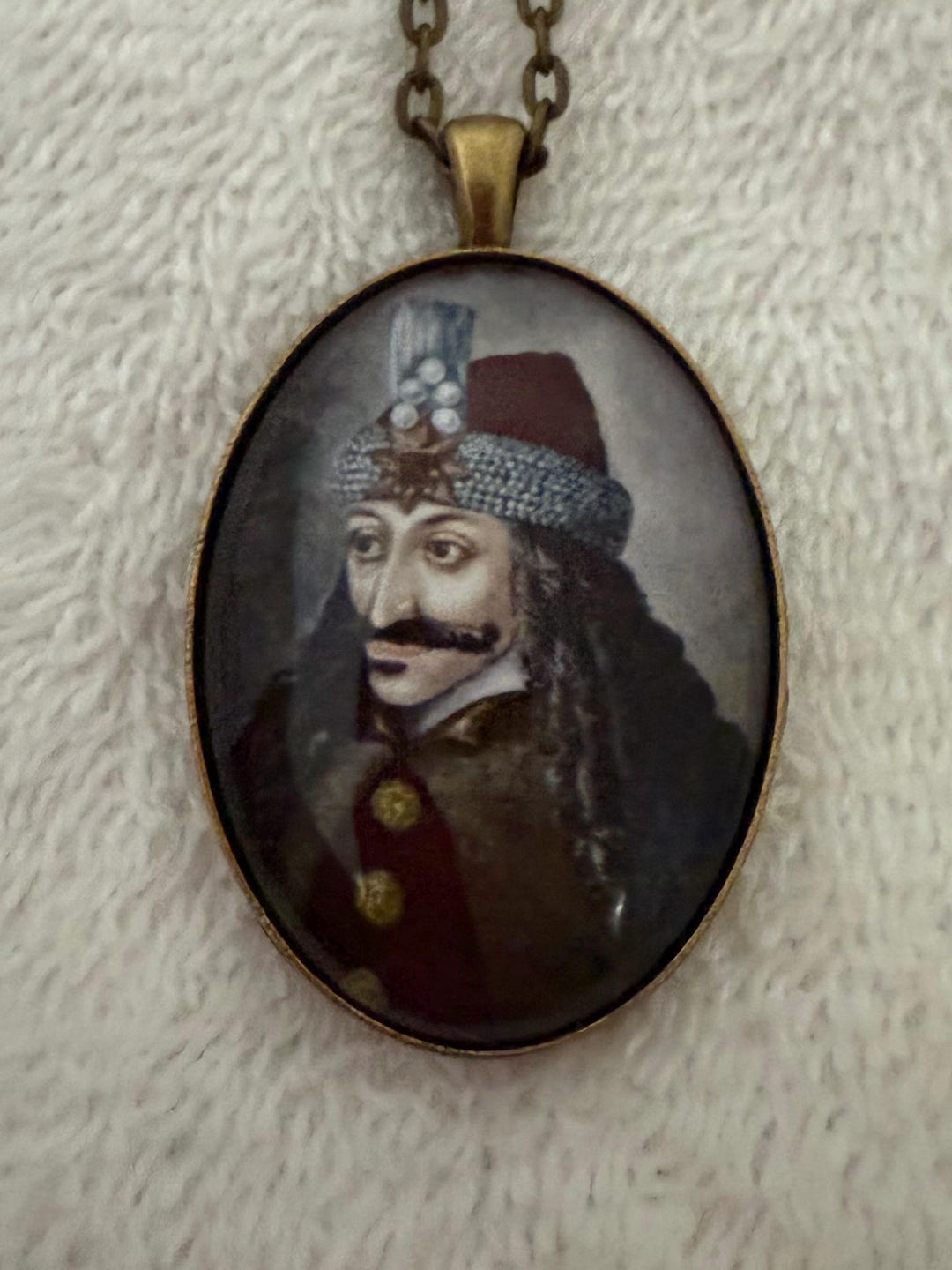 Vlad the Impaler- Art Print Pendant Necklace - Etsy