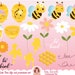 Cute Bee Clip Art, Cute Bee, Honeybee Clipart, Busy Bees Clip Art ...