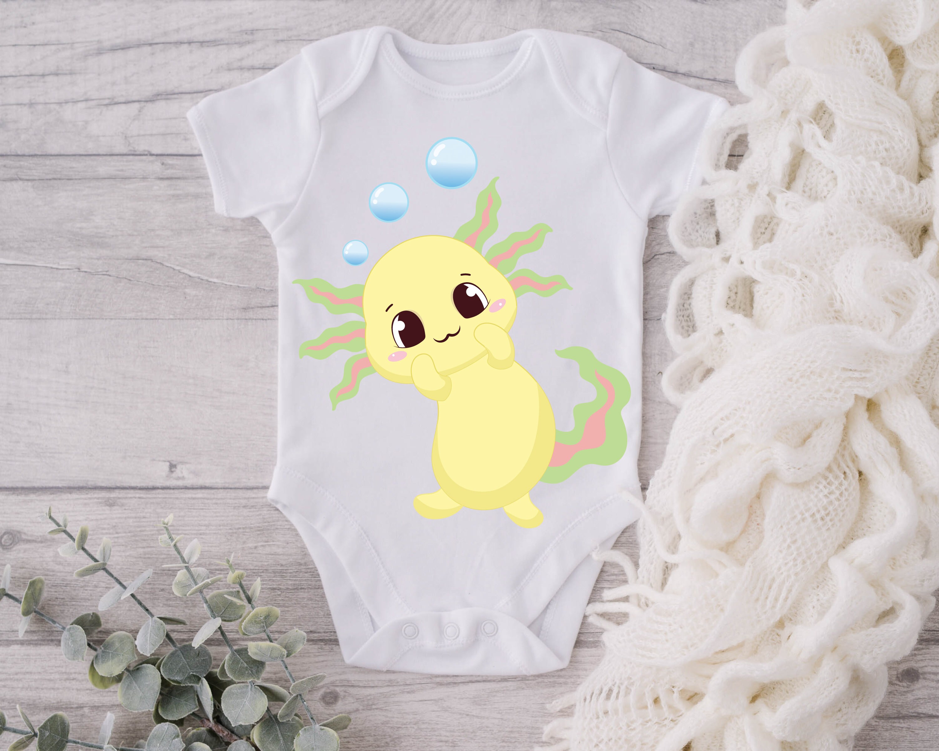 Axolotl Clipart Cute Kawaii Axolotl Set Cartoon Vector - Etsy