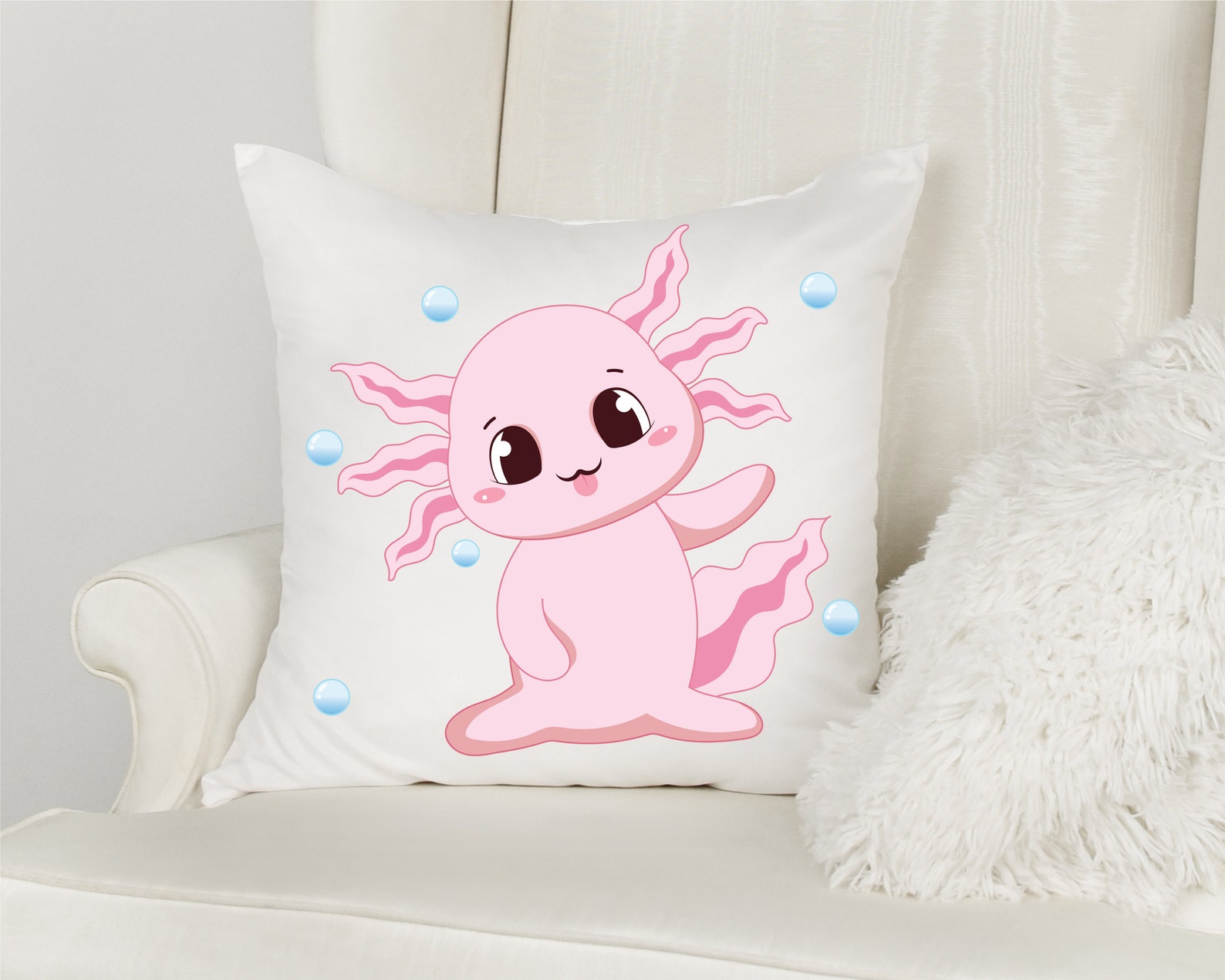 Axolotl Clipart Cute Kawaii Axolotl Set Cartoon Vector - Etsy
