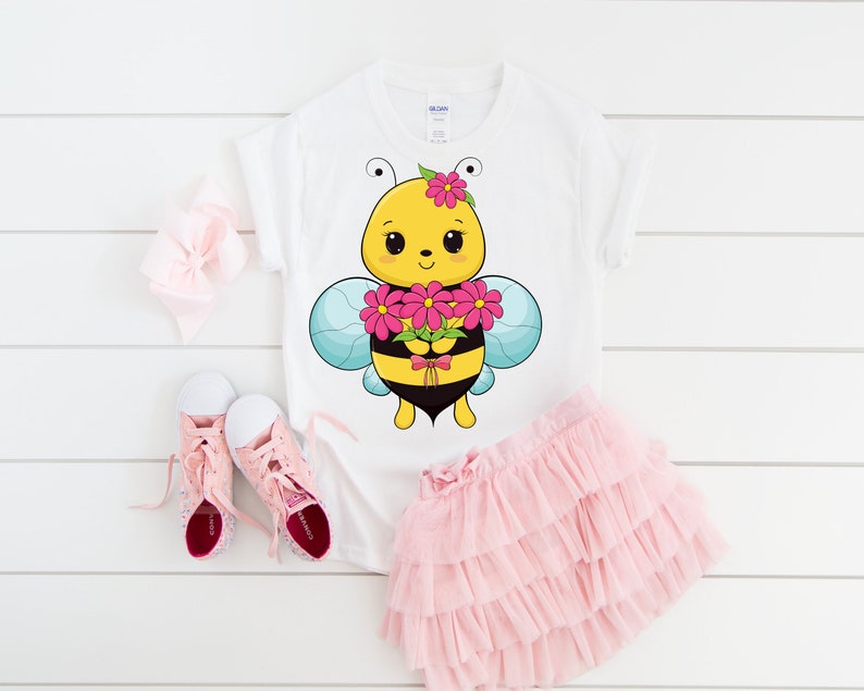 Cute Bee Clip Art Honeybee Clipart Cute Bees Busy Bee Clip - Etsy