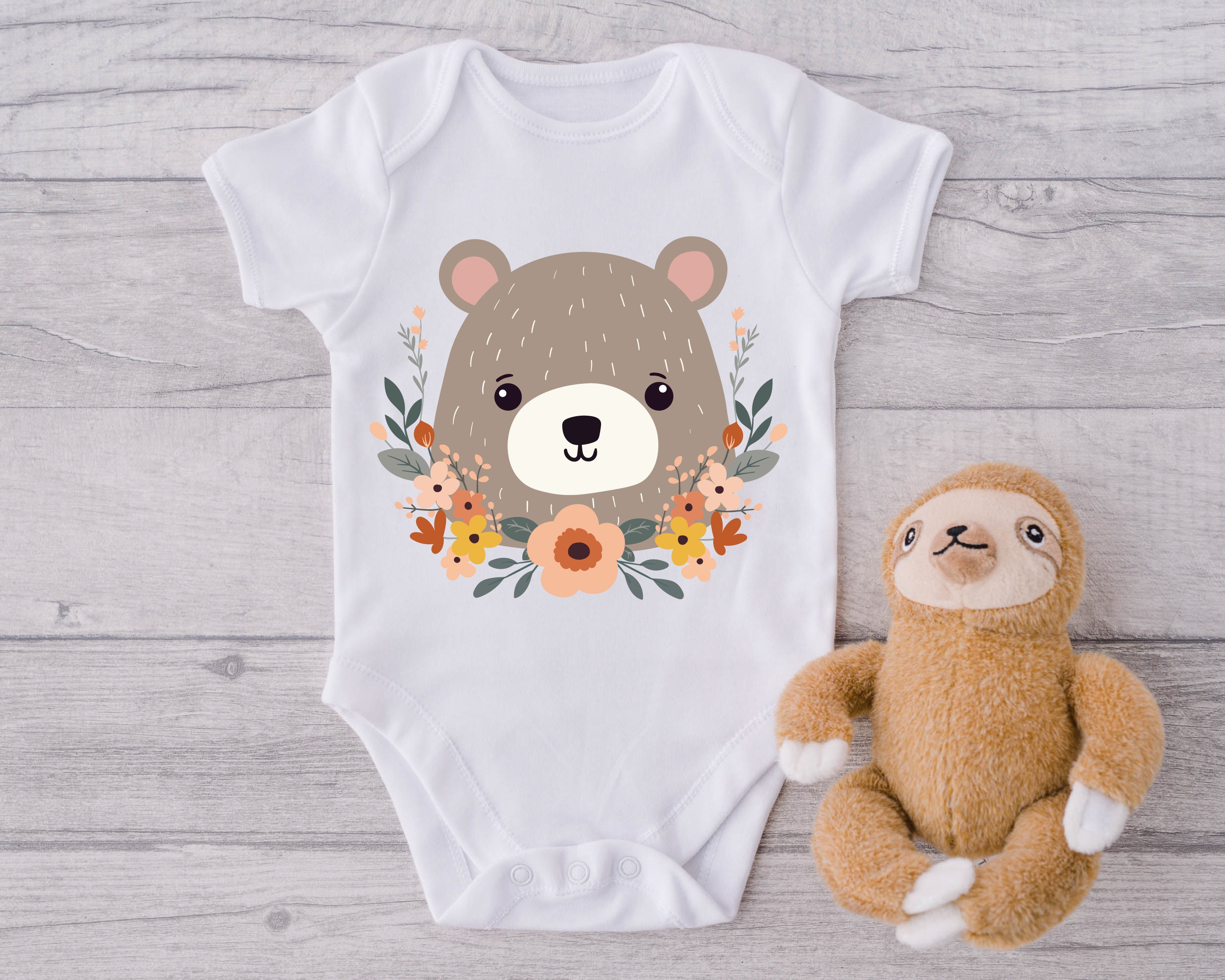 Scandinavian Clipart Nursery Animals Clip Art Minimal and - Etsy