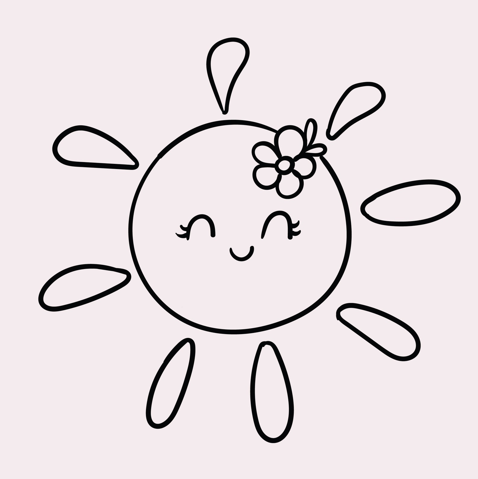 Hand Drawn Sun Clipart PNG, Cute Sun Clip Art, Happy Sun, Sunshine ...