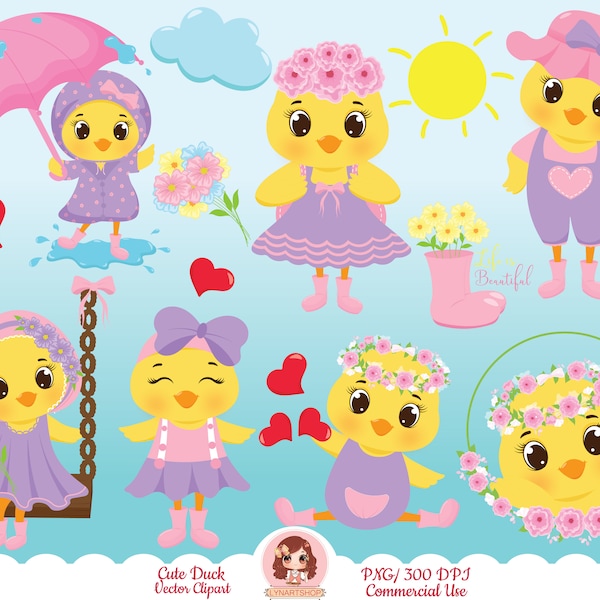 Rubber Ducks Clip Art - Etsy