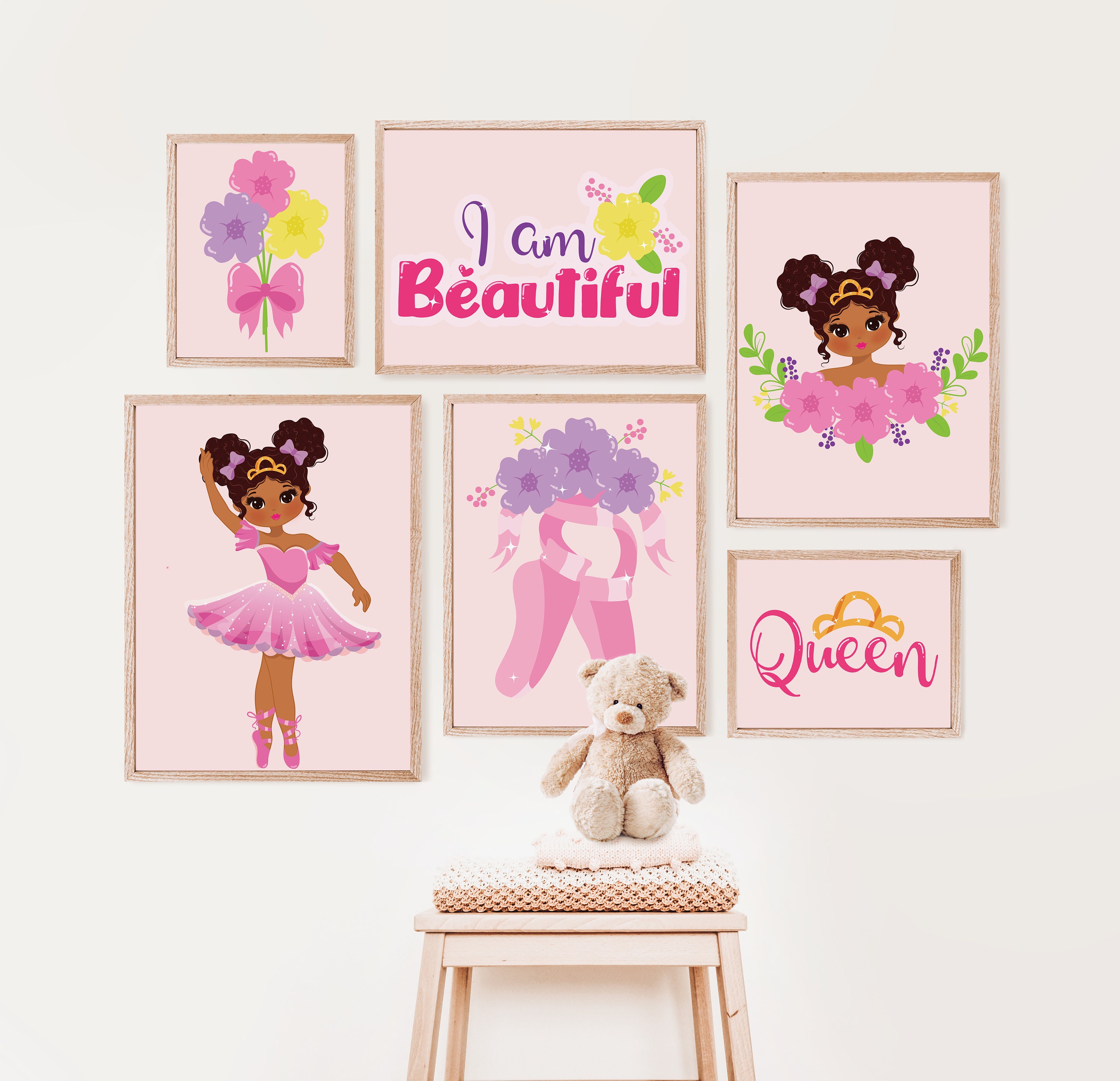 African Ballerina Clipart, Ballerina Clip Art, Cute Black Ballerina ...