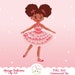 African Ballerina Clipart, Ballerina Clip Art, Cute Black Ballerina ...