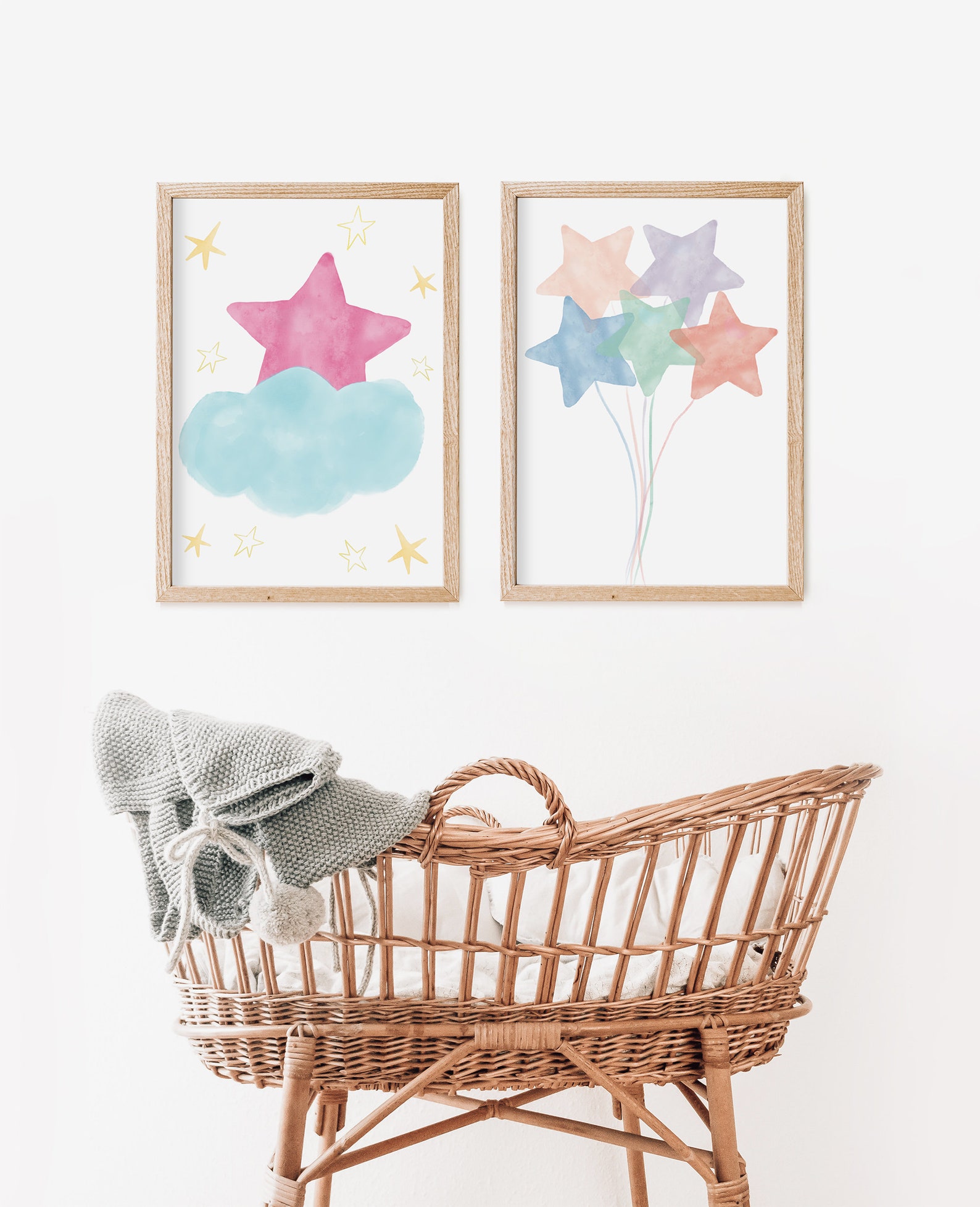 Watercolor Star Clipart, Star Clip Art PNG, Cloud, Cute Stars Clipart ...