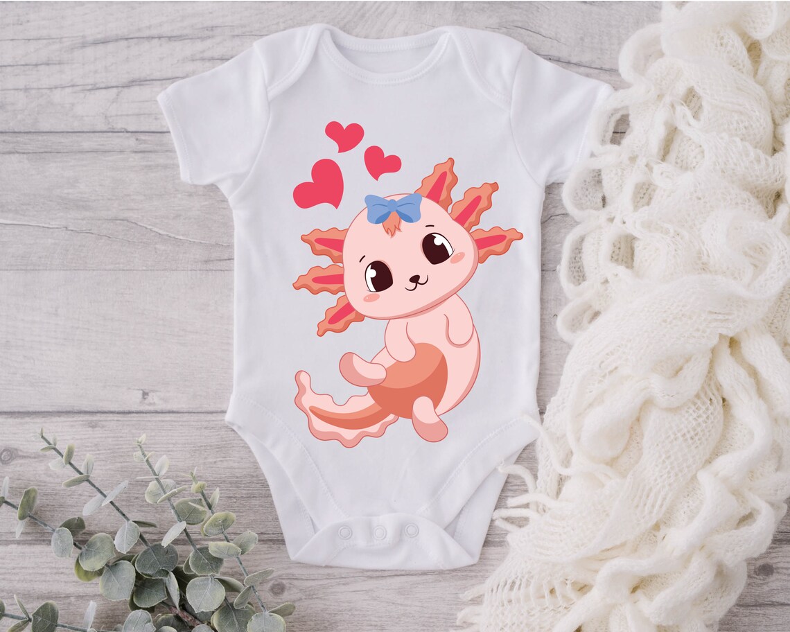 Axolotl Clipart, Cute Kawaii Axolotl Set, Cartoon, Vector, Chibi, Cute ...