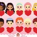 Multicultural Kids Holding Heart Clipart PNG, Kids Clip Art, Children ...