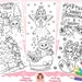 Christmas Coloring Pages for Kids, Printable Coloring Sheets, Winter ...