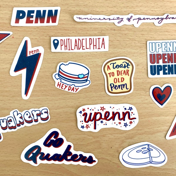University of Pennsylvania Stickers - Etsy