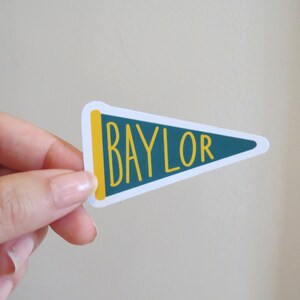 Baylor University Sticker Set - Etsy