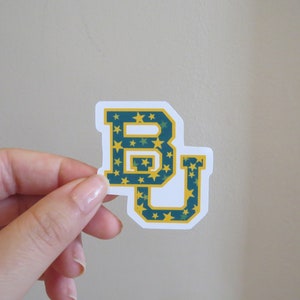Baylor University Sticker Set - Etsy