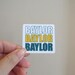 Baylor University Sticker Set - Etsy
