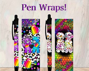 Lisa Frank Pen Wraps - Etsy