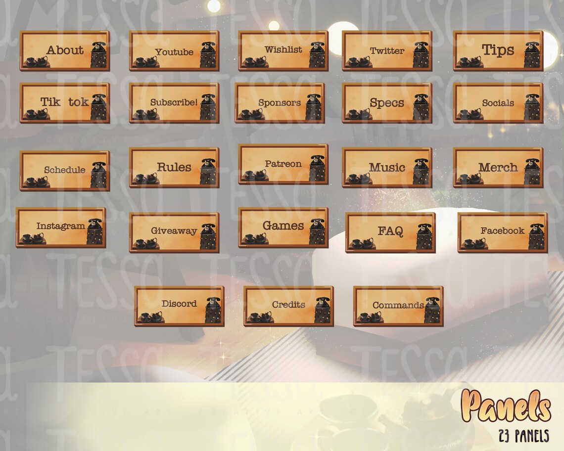 Animated Old Vintage Twitch Package Cam Twitch Overlay - Etsy