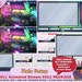 Animated Holo Setup Pc Twitch Package Cute Twitch Overlays - Etsy